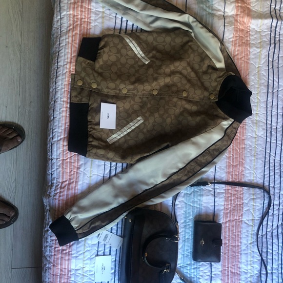 Coach | Jackets & Coats | Vintage Coach Jacket Purse And Pocket Book ...